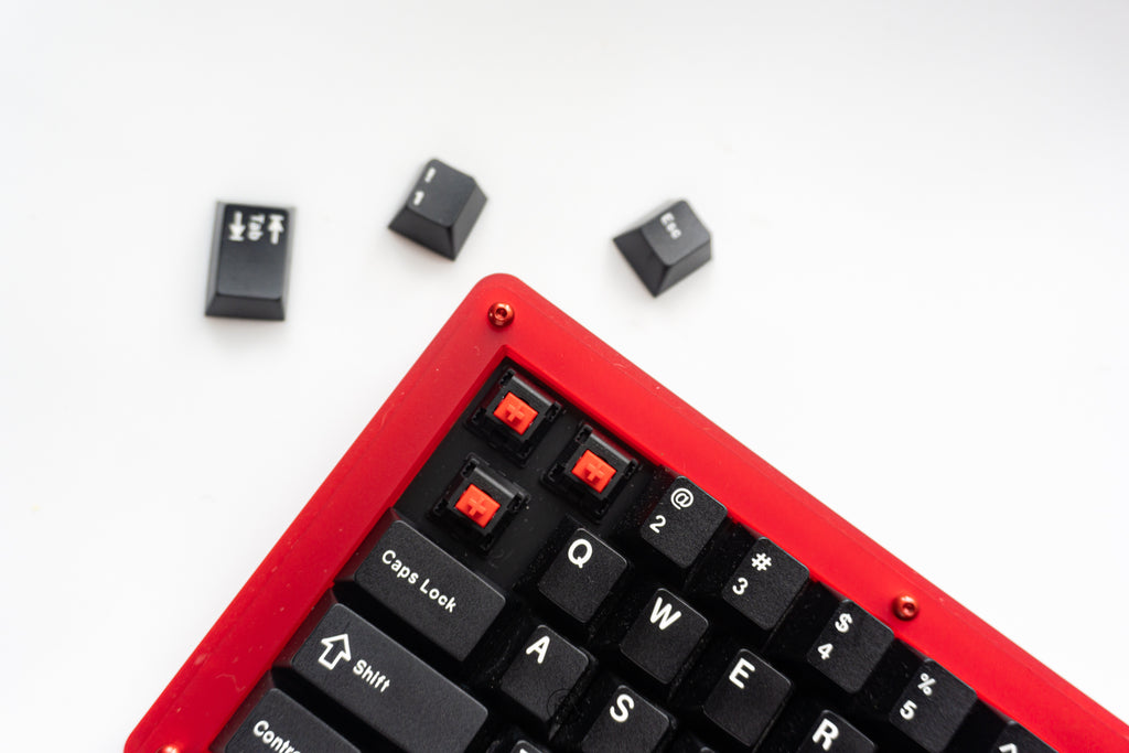 60% O-ring Frosted Red – SM Keyboards LLC