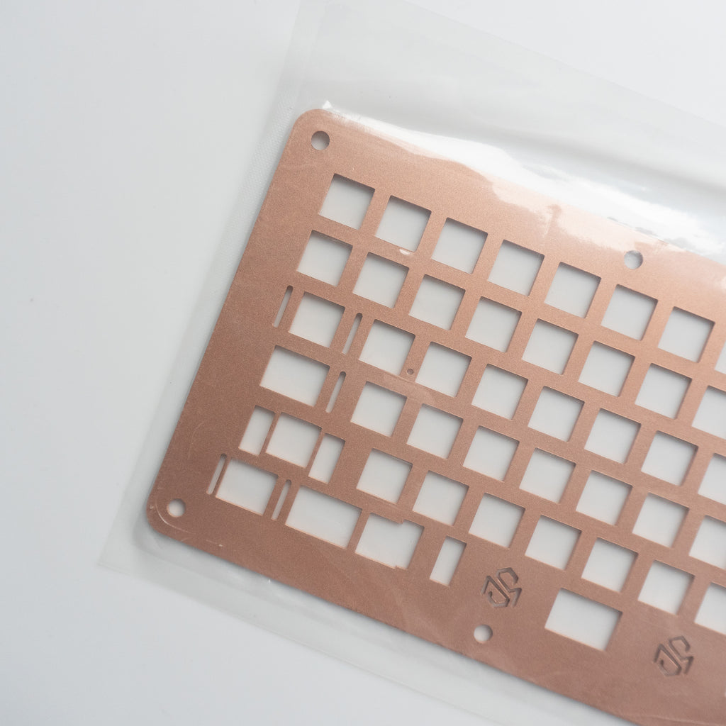 UNUSABLE KBD75 Copper Sandblasted Plate – SM Keyboards LLC