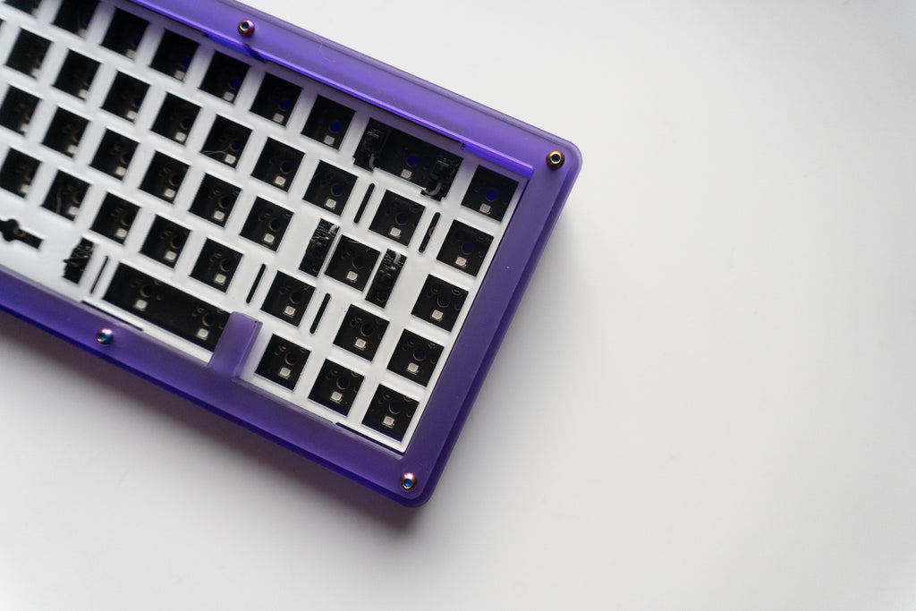 65% Frosted Purple Isolation Keyboard Kit – SM Keyboards LLC