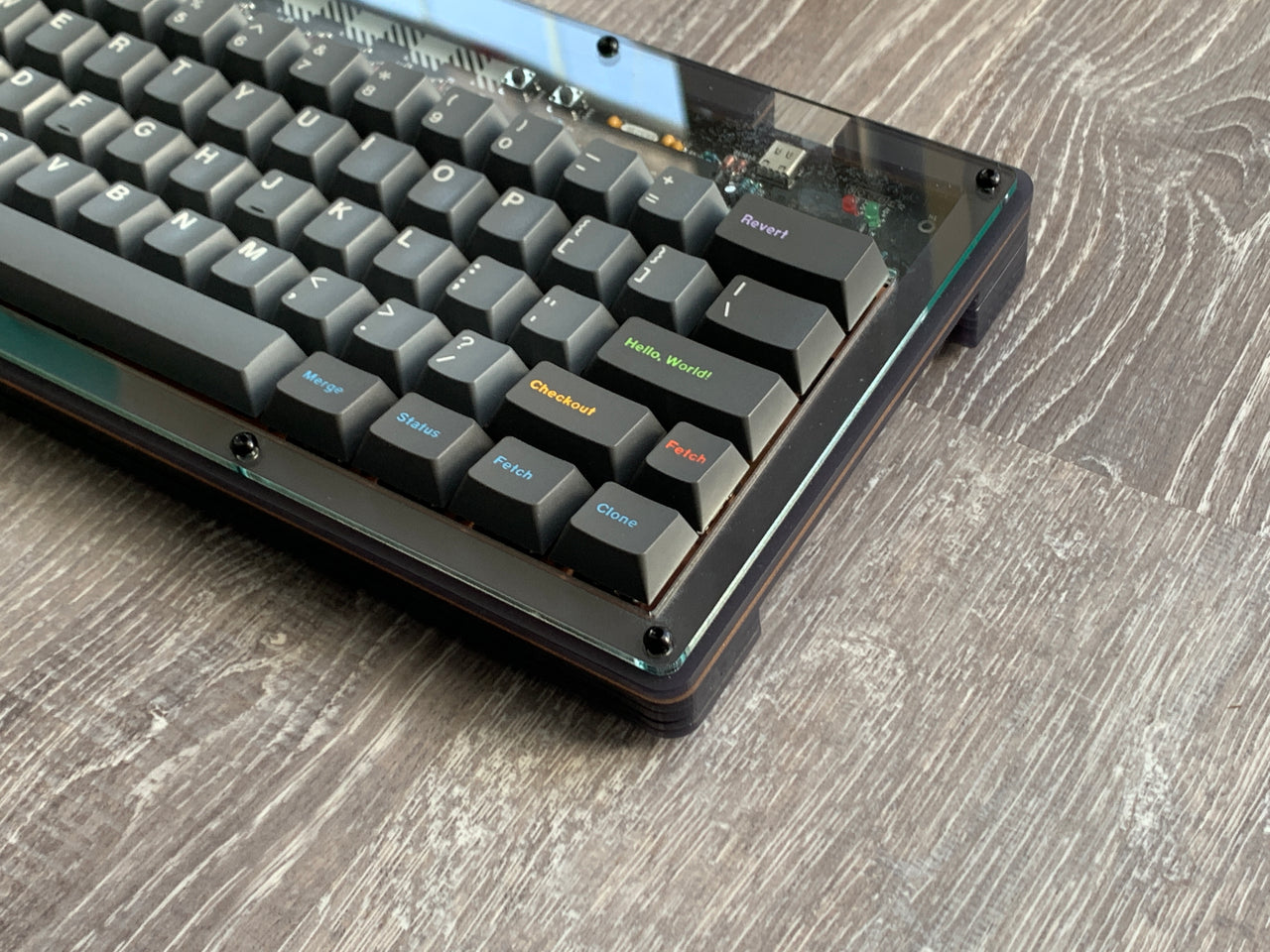 Gingham Acrylic Case – SM Keyboards LLC