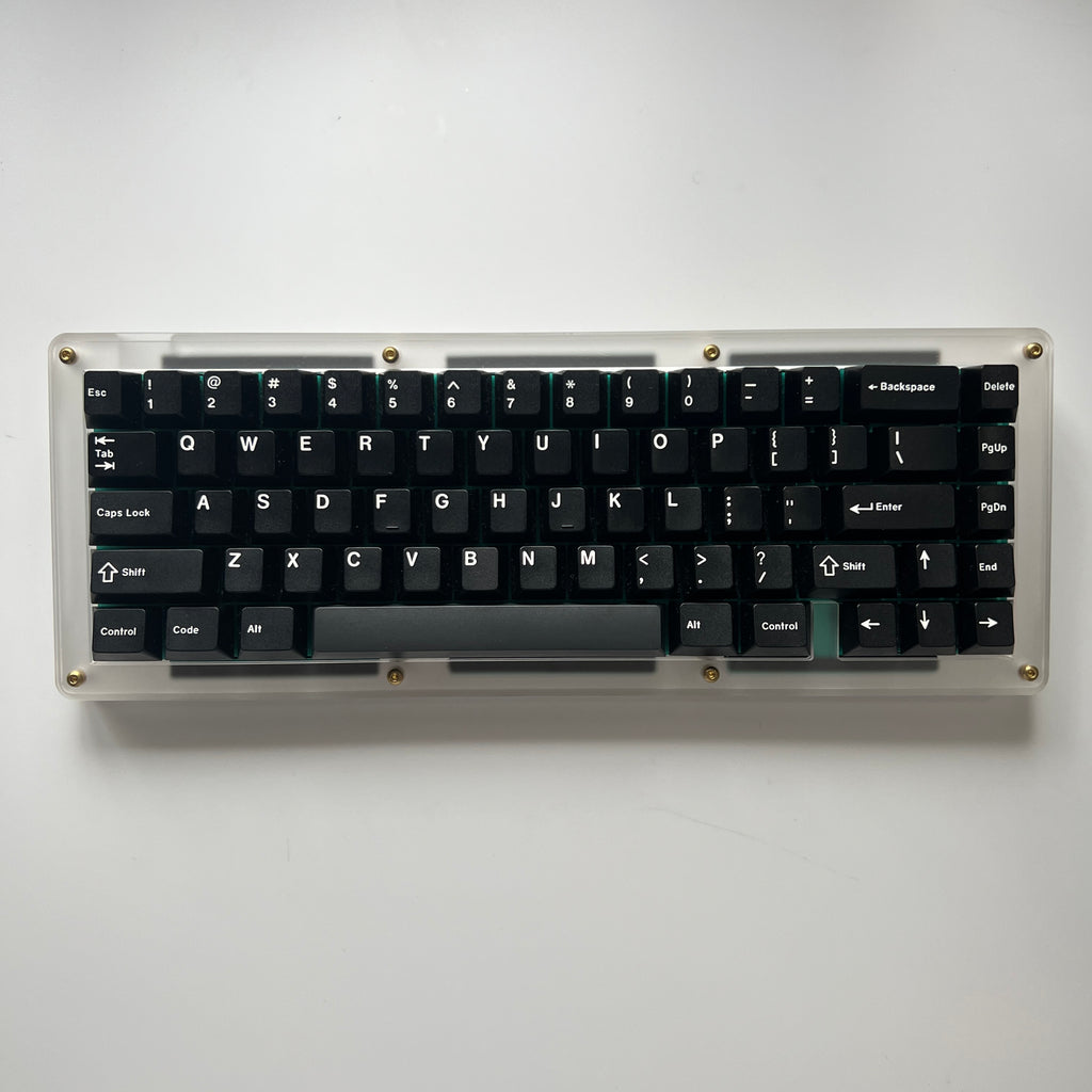 65% Isolation Frosted Clear Kit – SM Keyboards LLC